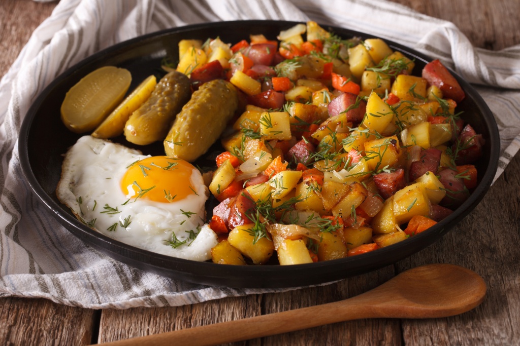 Il piatto famoso svedese della Pyttipanna - La Cucina Nordica